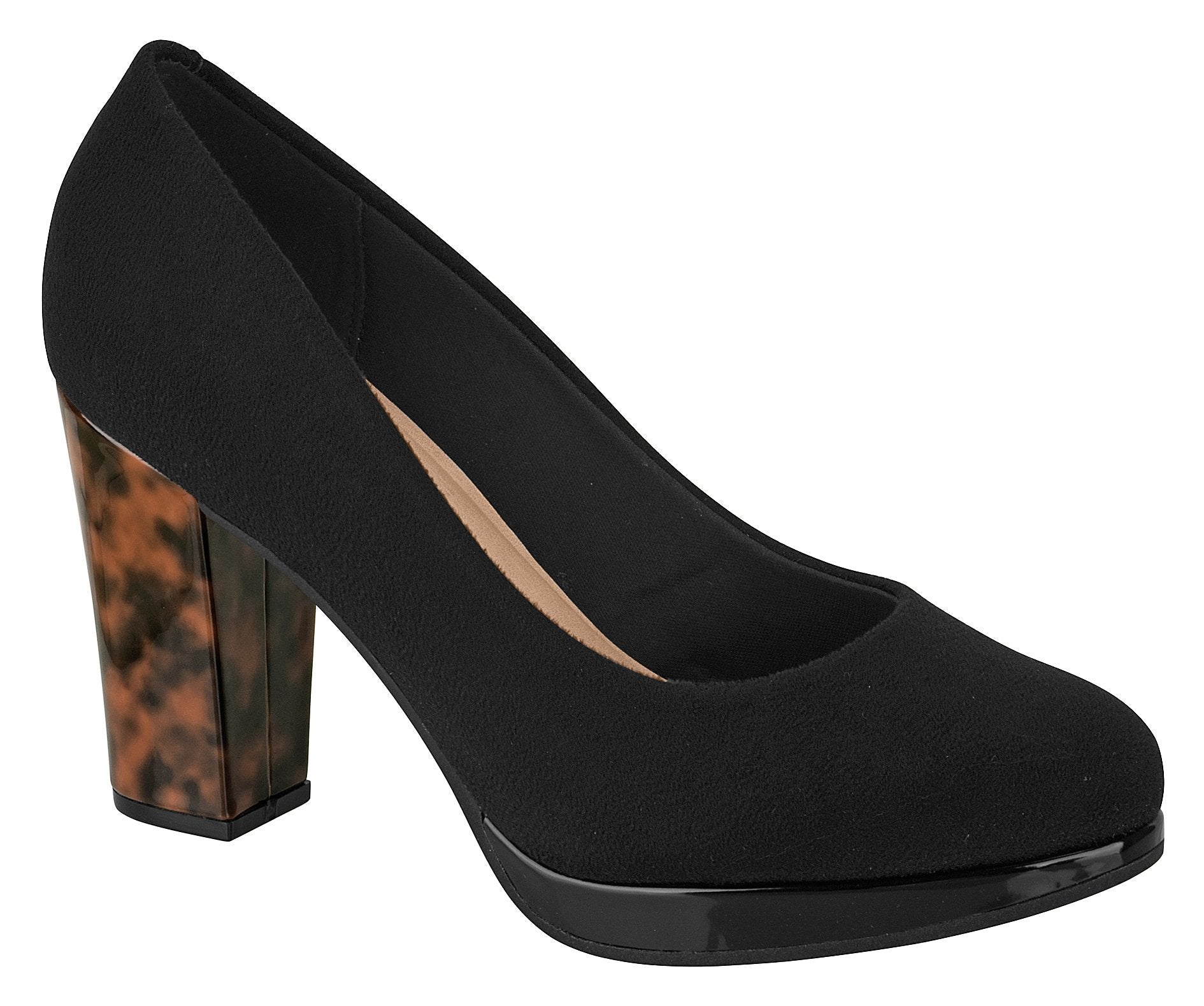 Beira Rio Ref 4249.100 Women Fashion Business in Black Suede ...